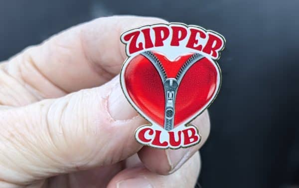 Why we sell Zipper Club badges - Iron on stars
